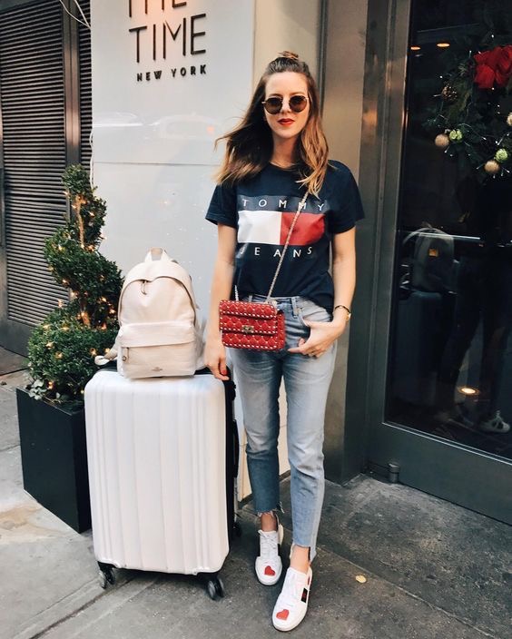 ️ AERO LOOK - O que vestir para viajar de avião? ️ - Acho Tendência