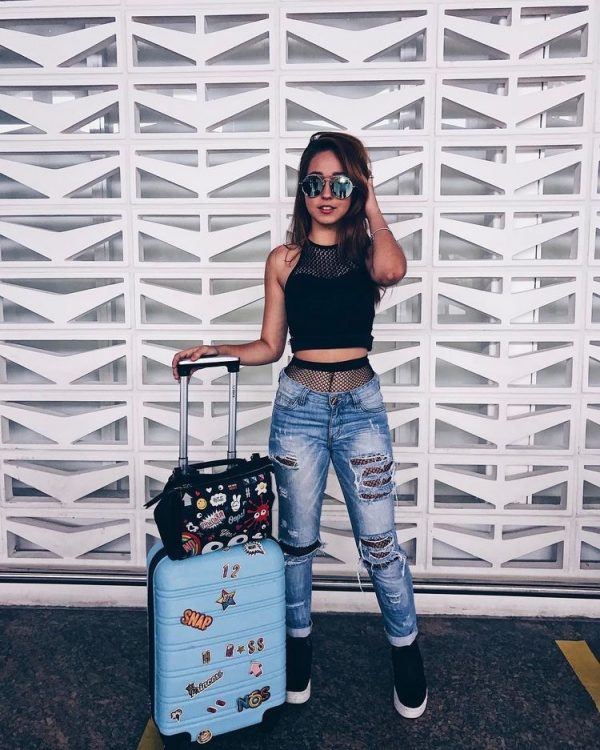 ️ AERO LOOK - O que vestir para viajar de avião? ️ - Acho Tendência