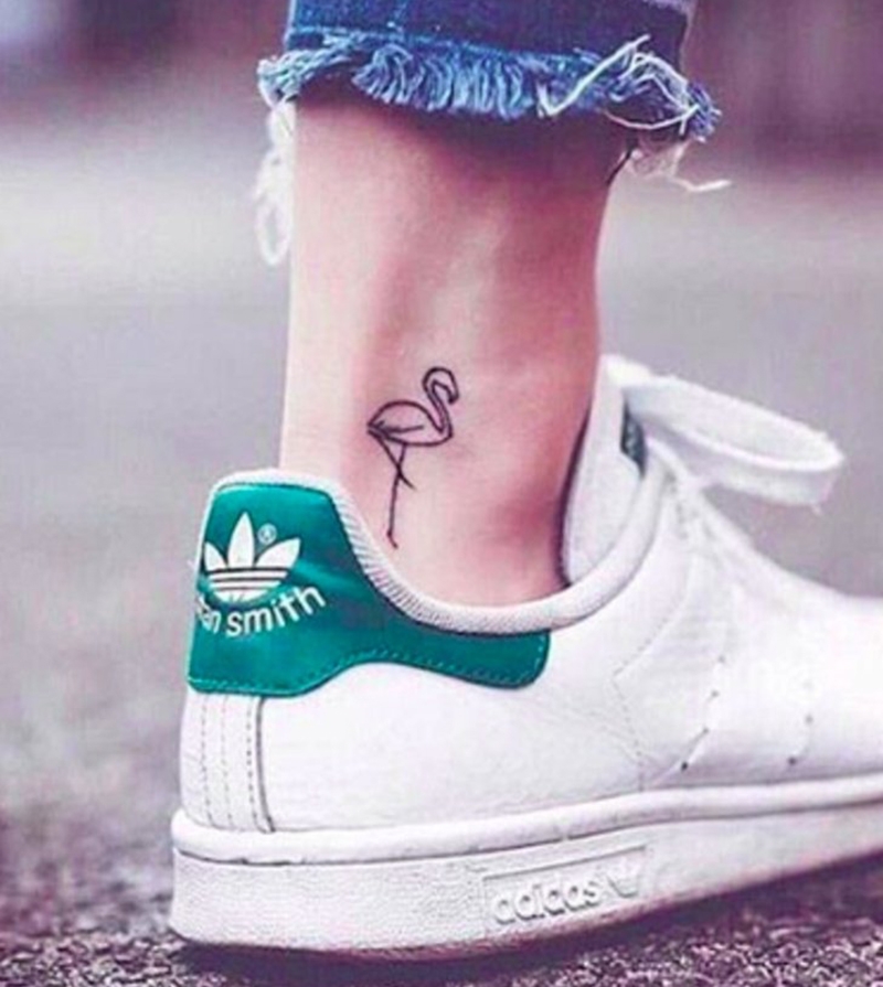 ⭐️ Tatuagens de Flamingo ⭐️ - Acho Tendência