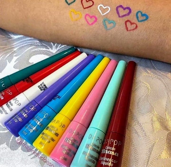 35 Ideias de Delineado Colorido + Como Fazer e Onde Comprar - Acho ...